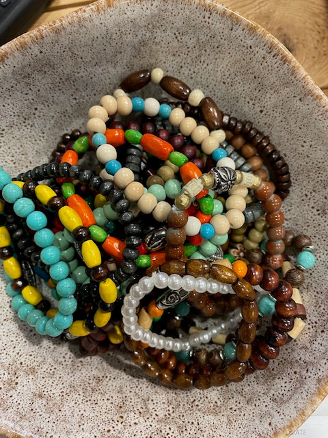 Slim Stretchy Bracelets – Ivy Bank Home & Gift